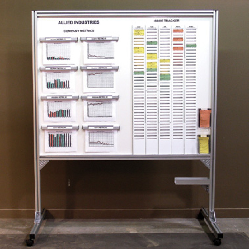 Metric Tracking Board | Dry Erase Performance Tracking System Metric Tracking Board | Dry Erase Performance Tracking System